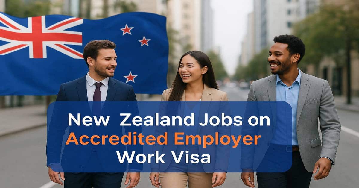New Zealand Jobs on Accredited Employer Work Visa 2026
