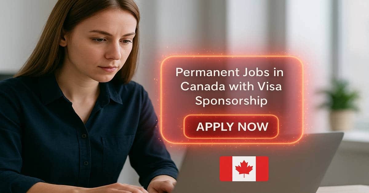 Permanent Jobs in Canada with Visa Sponsorship 2026