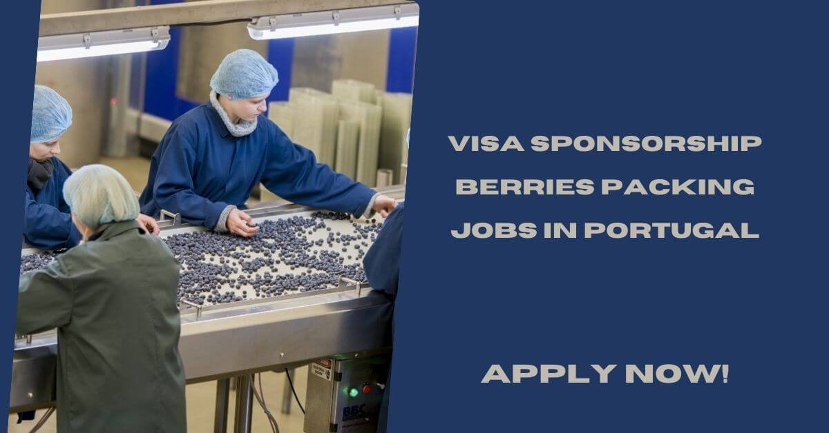 Visa Sponsorship Berries Packing Jobs in Portugal 2026