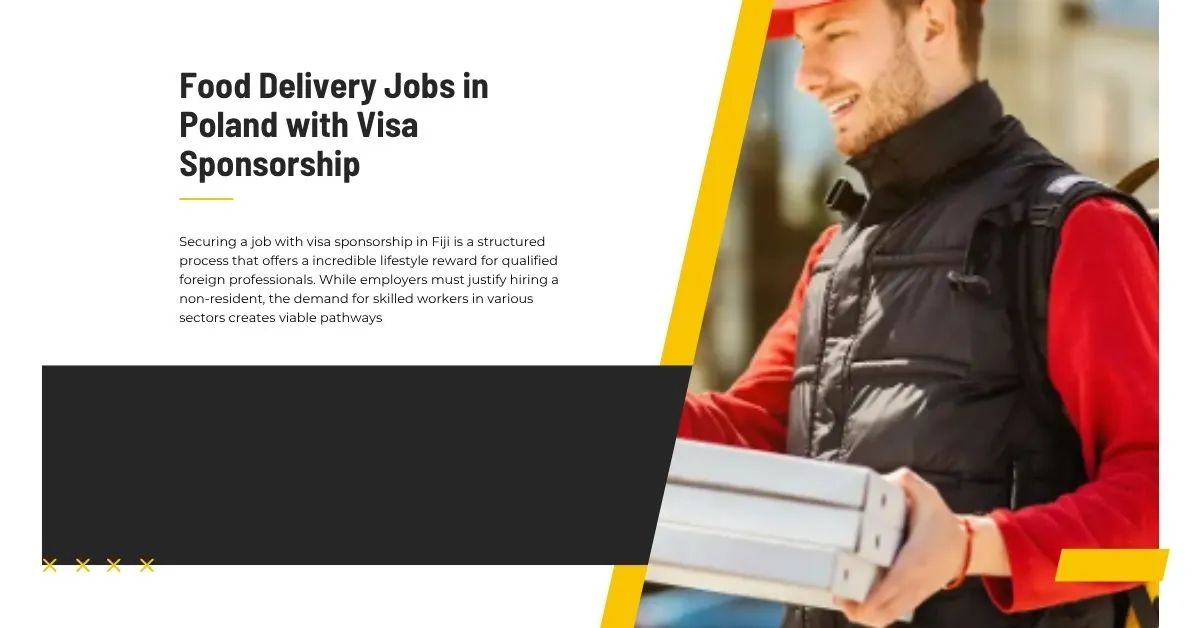 Food Delivery Jobs in Poland with Visa Sponsorship 2026