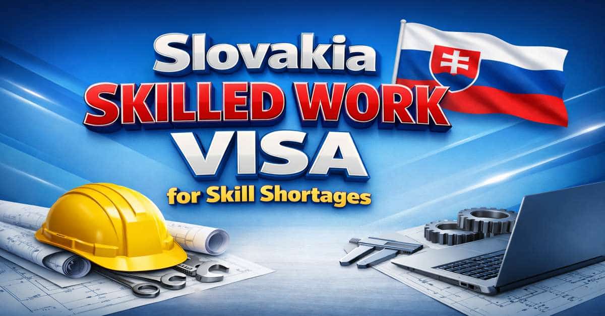 Slovakia Skilled Work VISA for Skill Shortages 2026