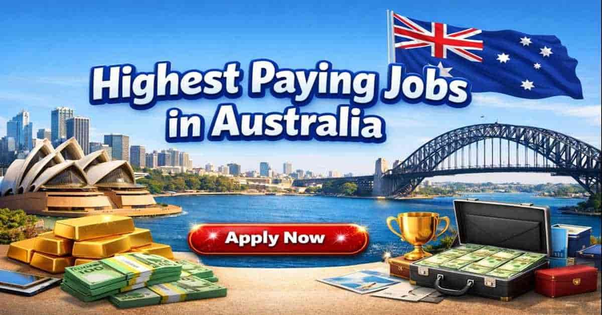 Highest Paying Jobs in Australia 2026 - Work Permit