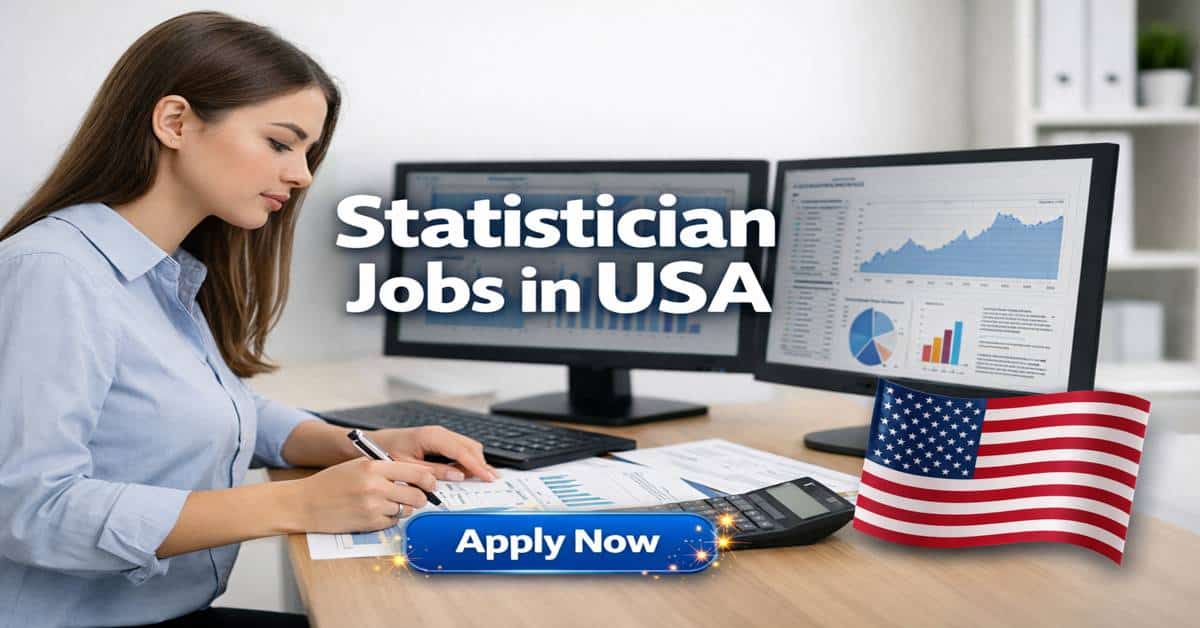 Statistician Jobs in USA 2026 - Visa Sponsorship