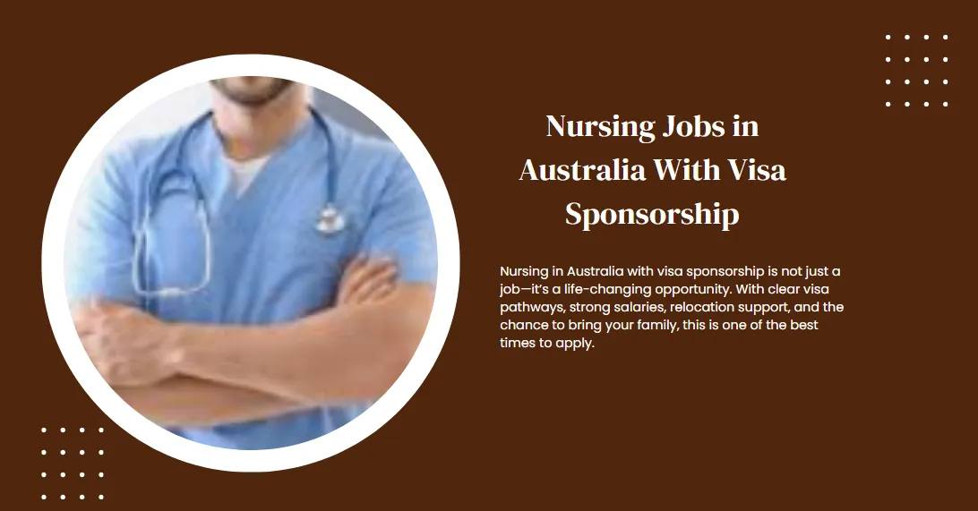 Nursing Jobs in Australia With Visa Sponsorship 2026