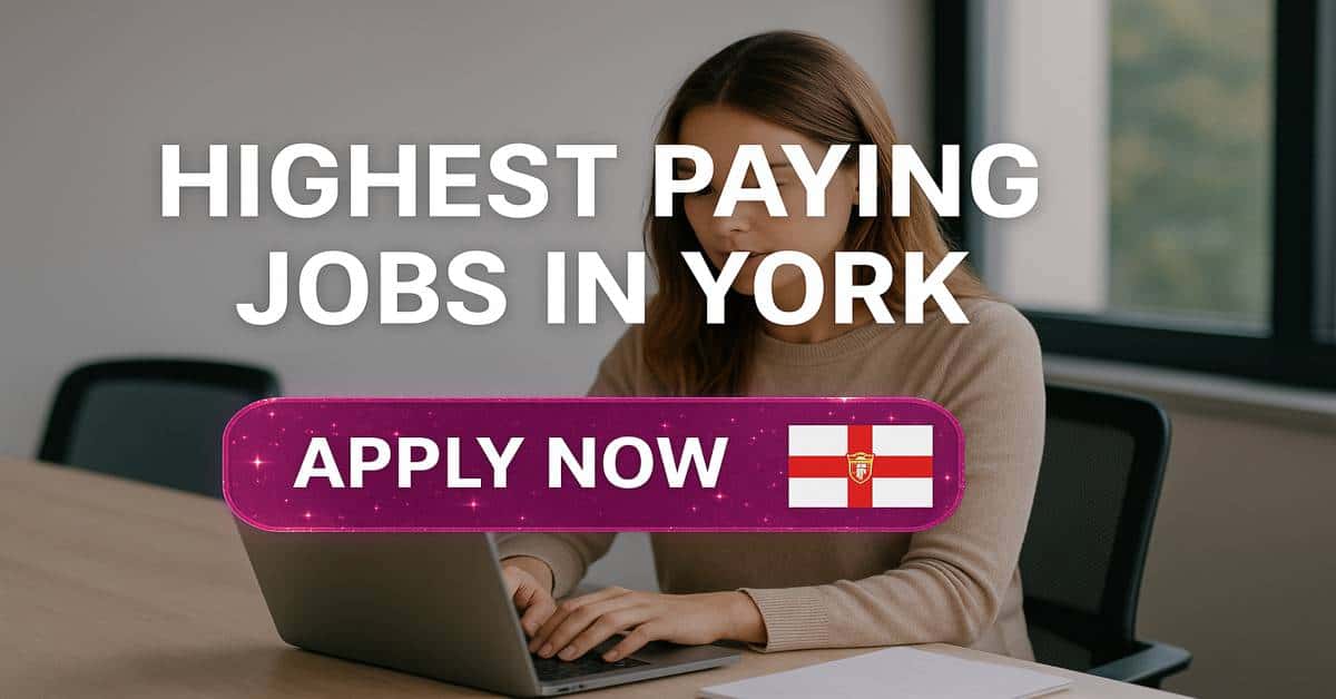 Highest Paying Jobs in York 2026