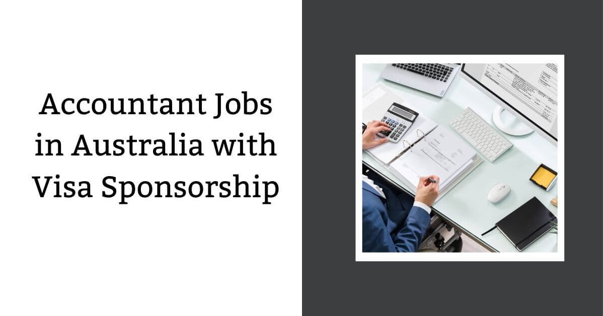 Accountant Jobs in Australia with Visa Sponsorship 2026