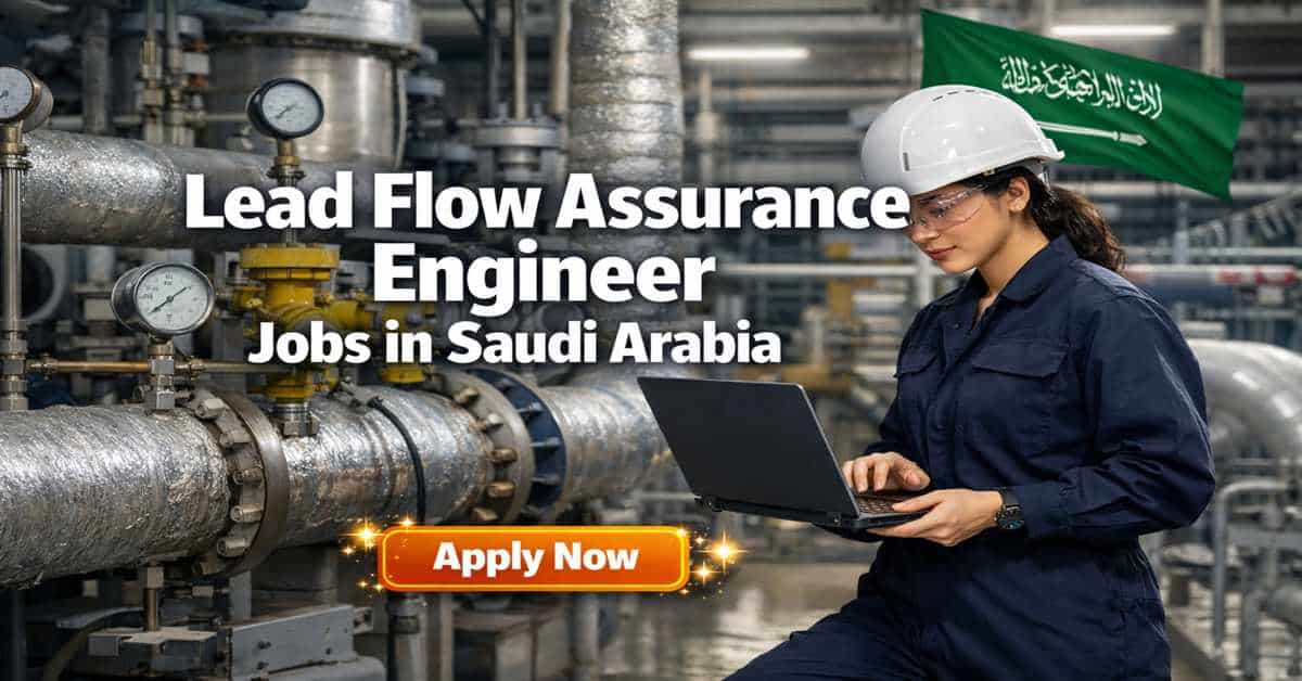Lead Flow Assurance Engineer Jobs in Saudi Arabia 2026
