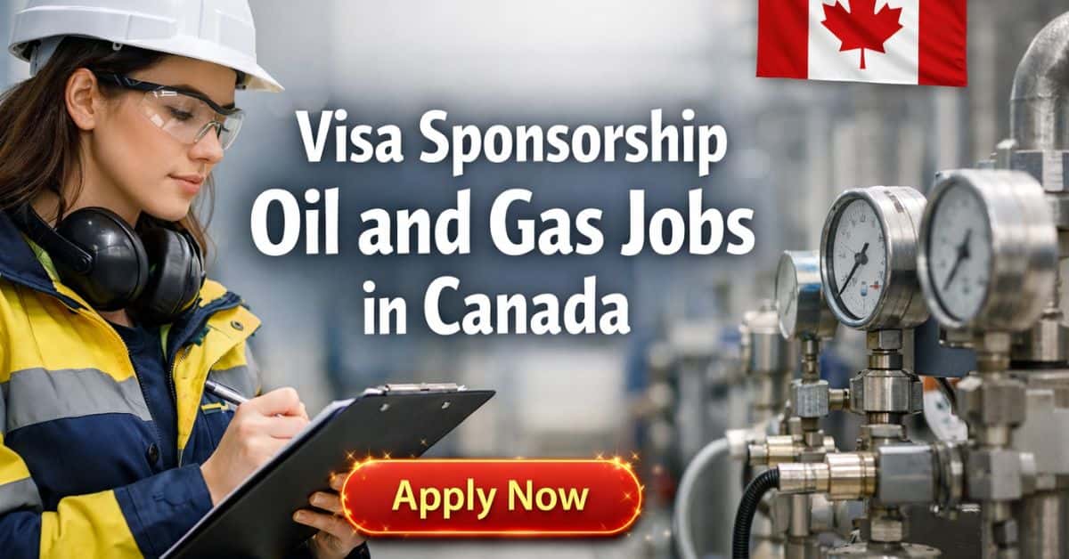 Visa Sponsorship Oil and Gas Jobs in Canada 2026