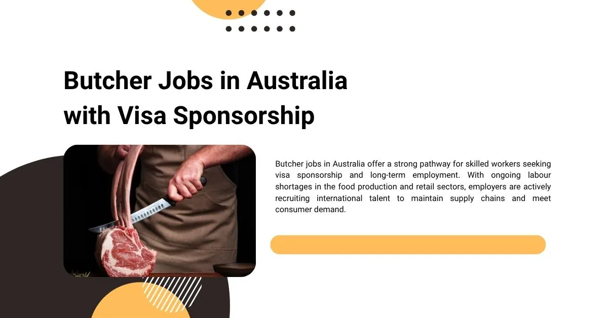 Butcher Jobs in Australia with Visa Sponsorship