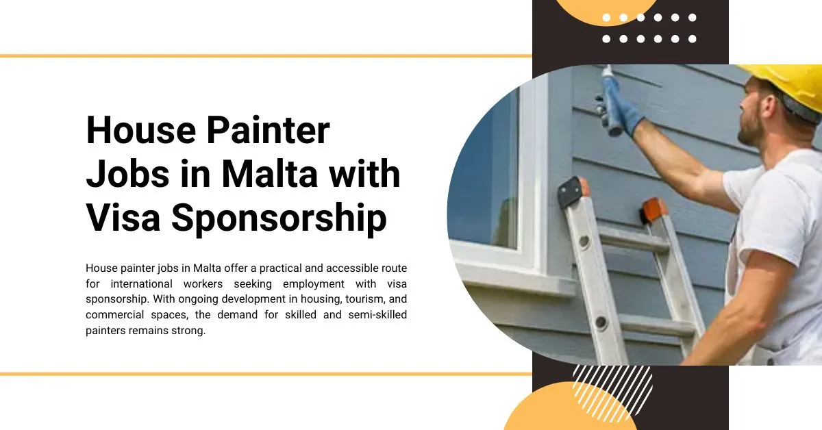 House Painter Jobs in Malta with Visa Sponsorship