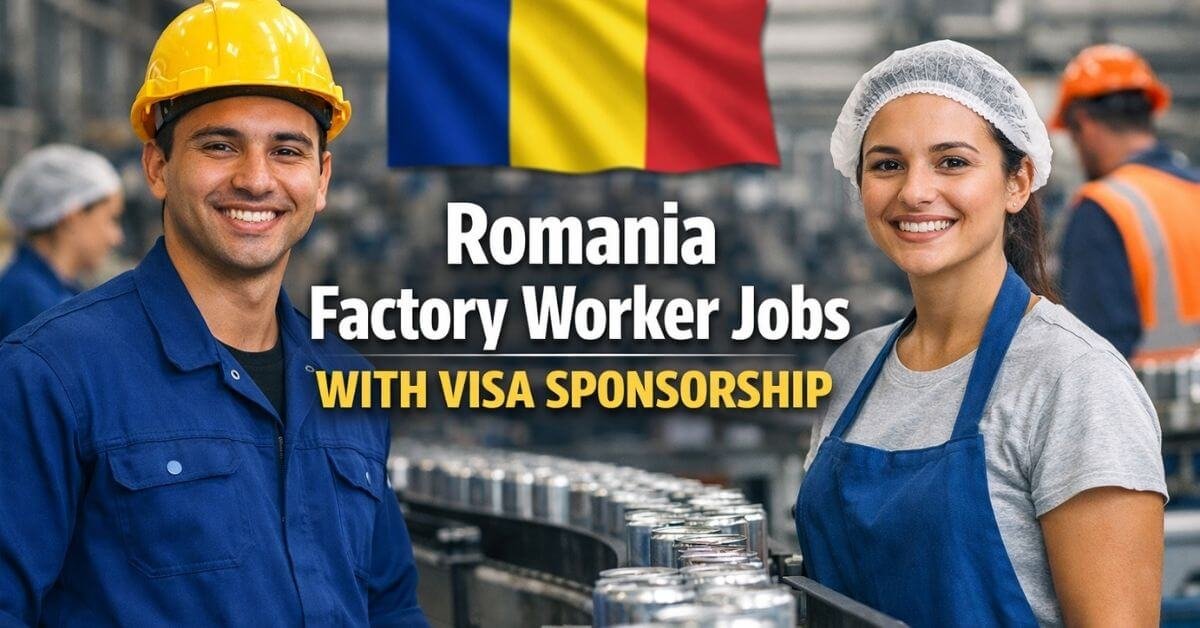 Romania Factory Worker Jobs with Visa Sponsorship 2026